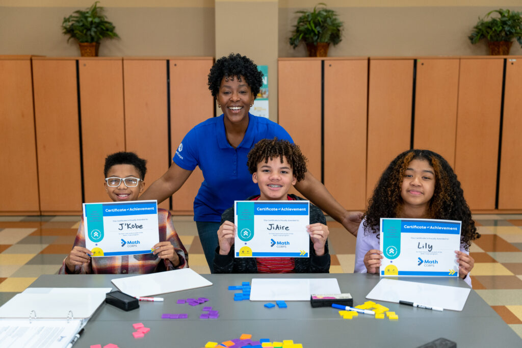 Math Corps Inspires Math Confidence