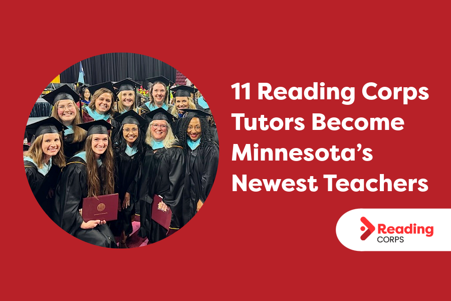 Eleven Reading Corps Tutors Become Minnesota’s Newest Educators